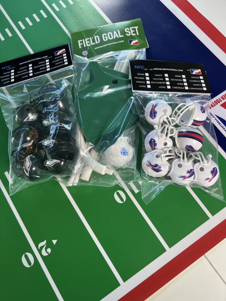 Mini Helmet - Minihelmet Finger Football GAME SET